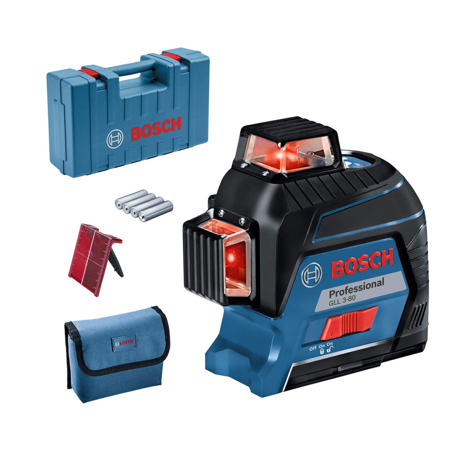 Bosch laserski nivelir GLL 2-15 G + LB10 + BT150 0601063W01 ...