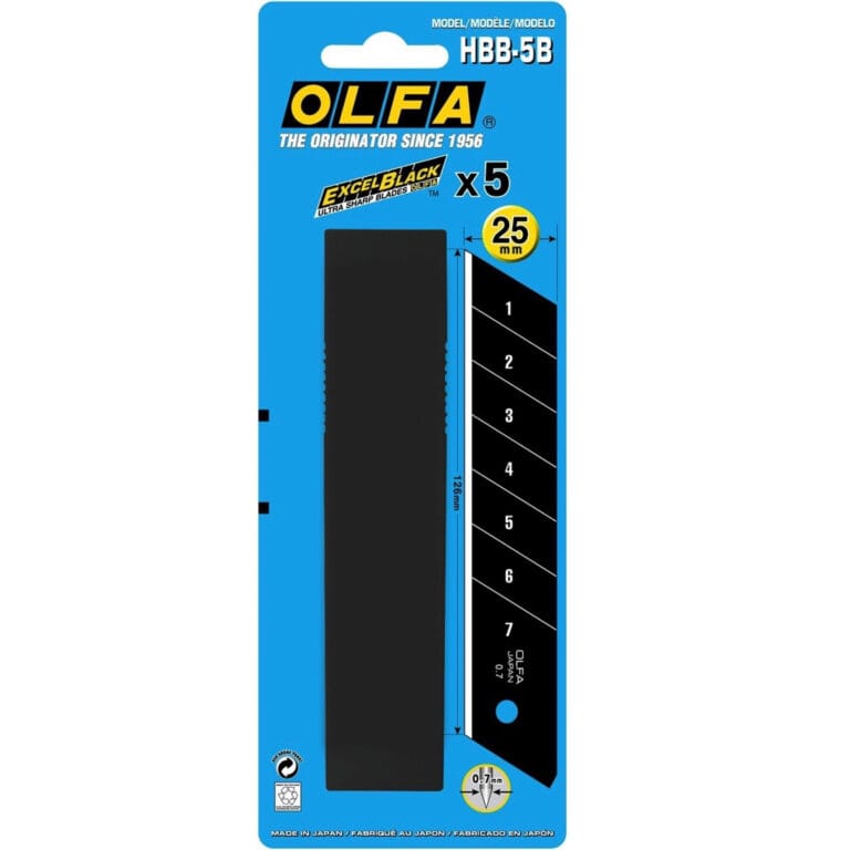Olfa nožići za skalpel 25mm 5/1 HBB-5B - masineialati.ba - Profesionalni i hobi alati i mašine
